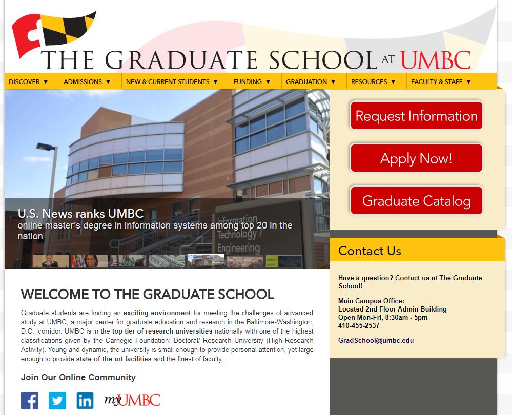 University Website Redesign – Design by Dan